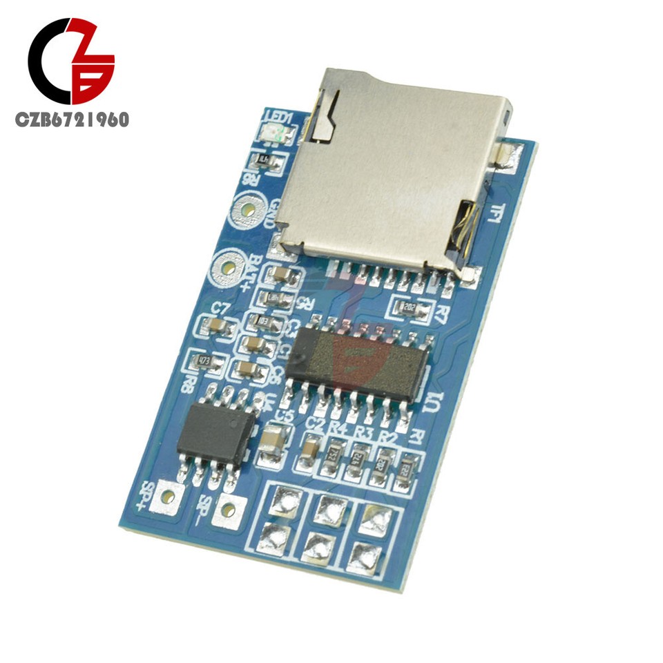 5PCS GPD2846A TF Card MP3 Decoder Board 2W Amplifier Module Fit For ...