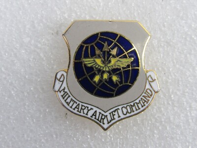 US Air Force Airlift Command Lapel Pin USAF Cap Hat Jacket Military ...