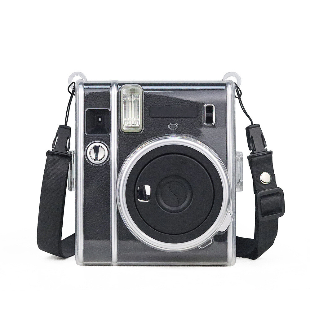 Suitable for Instax mini 40 camera transparent storage case, crystal ...