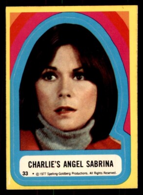 1977 Topps Charlie's Angels Sticker #33 Charlie's Angel Sabrina EX/MT ...