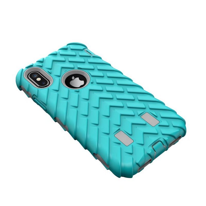 Heavy Duty Tyre Rugged Shock Proof Builder Case Cover For iPhone X 8 7 ...