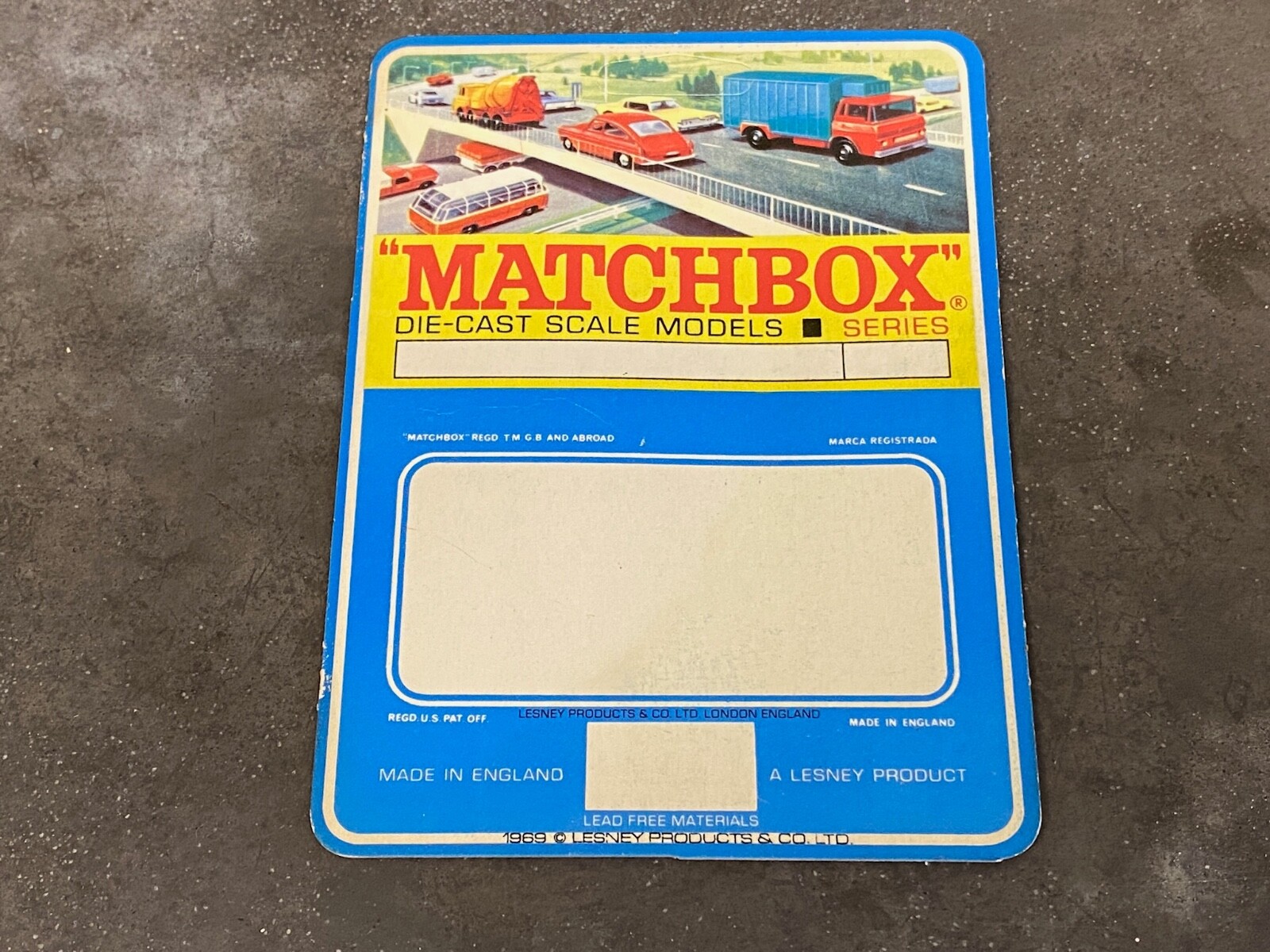 Matchbox Lesney Moko Empty Boxes / Blisterpack Cards 50s 60s - You ...