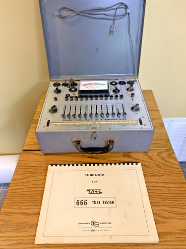 Vintage Eico 666 Dynamic Conductance Tube and transistor tester. With ...