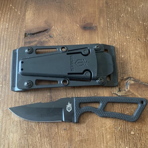 Gerber Ghostrike 420HC Fixed Blade Knife Portland USA 0871217C RARE GS1 ...