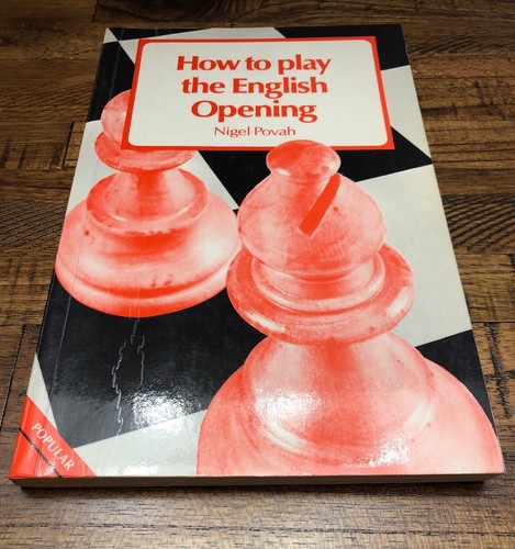 Chess Book - How To Play The English Opening (Batsford) By Nigel Povah ...
