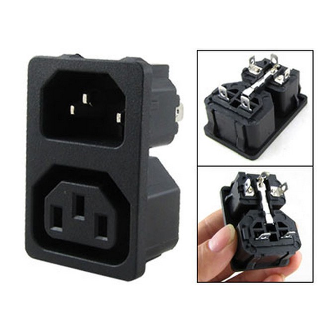5pcs AC 10A 250V IEC 320 C13 Male C14 Female Inlet Power Socket | eBay