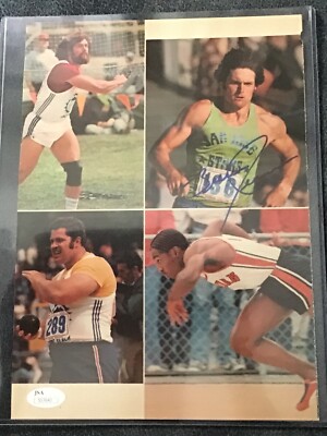 BRUCE JENNER AUTOGRAPHED SPORTS ILLUSTRATED COLOR PHOTO JSA ...