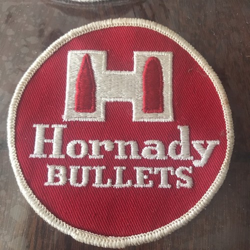 Hornady Bullets Advertising 3.75" Round Hunting Patch | eBay