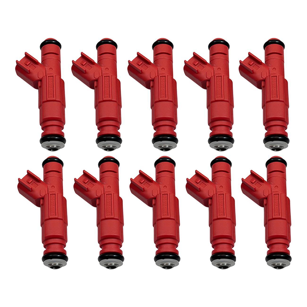 10Pcs Fits Ford F250 F350 F450 F550 6.8L V10 Fuel Injector Kit ...