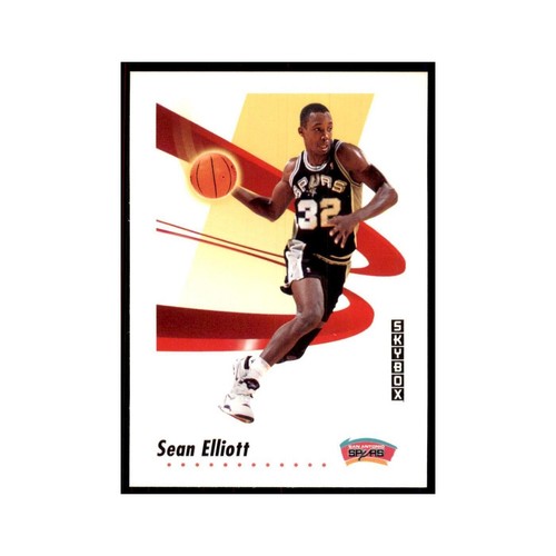 1991 SkyBox Sean Elliott Basketball Cards #256 | eBay