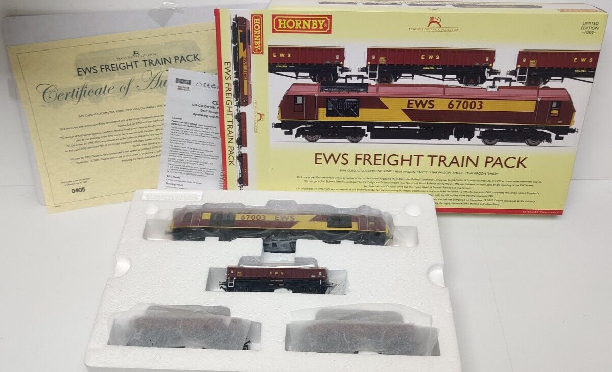 Hornby R3399 EWS, Class 67 Freight Train Pack - Era 9 :: Railway Models UK