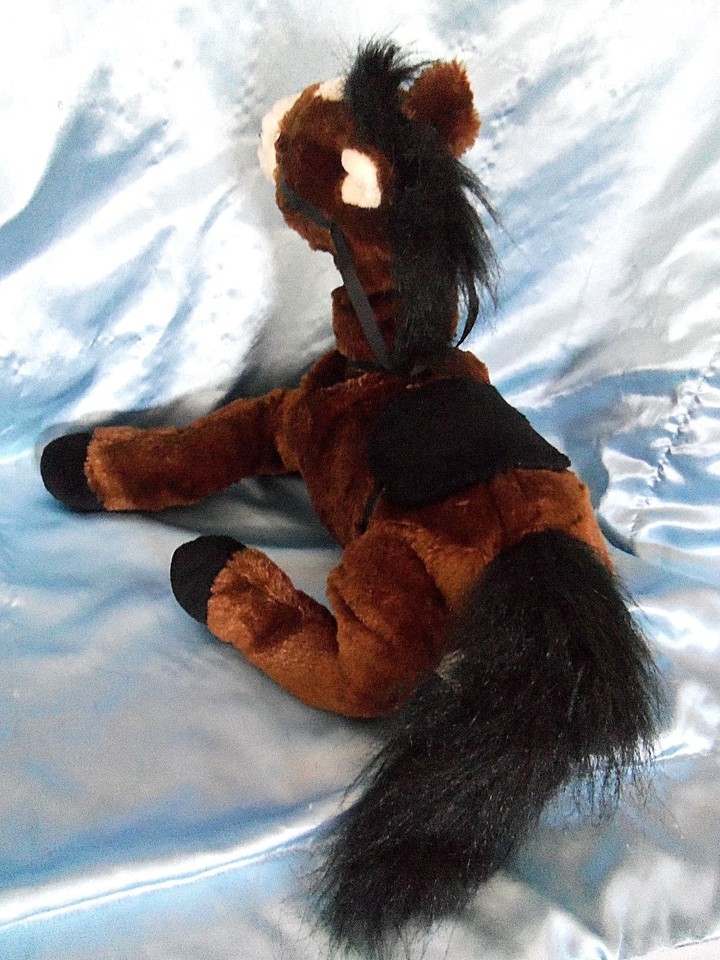 Stuffed Plush HugFun Bay Pony Horse 15" | eBay