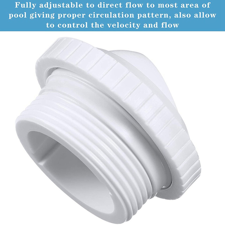 3PCS For Intex Above Ground Swimming Pool Water Jet Connector ...
