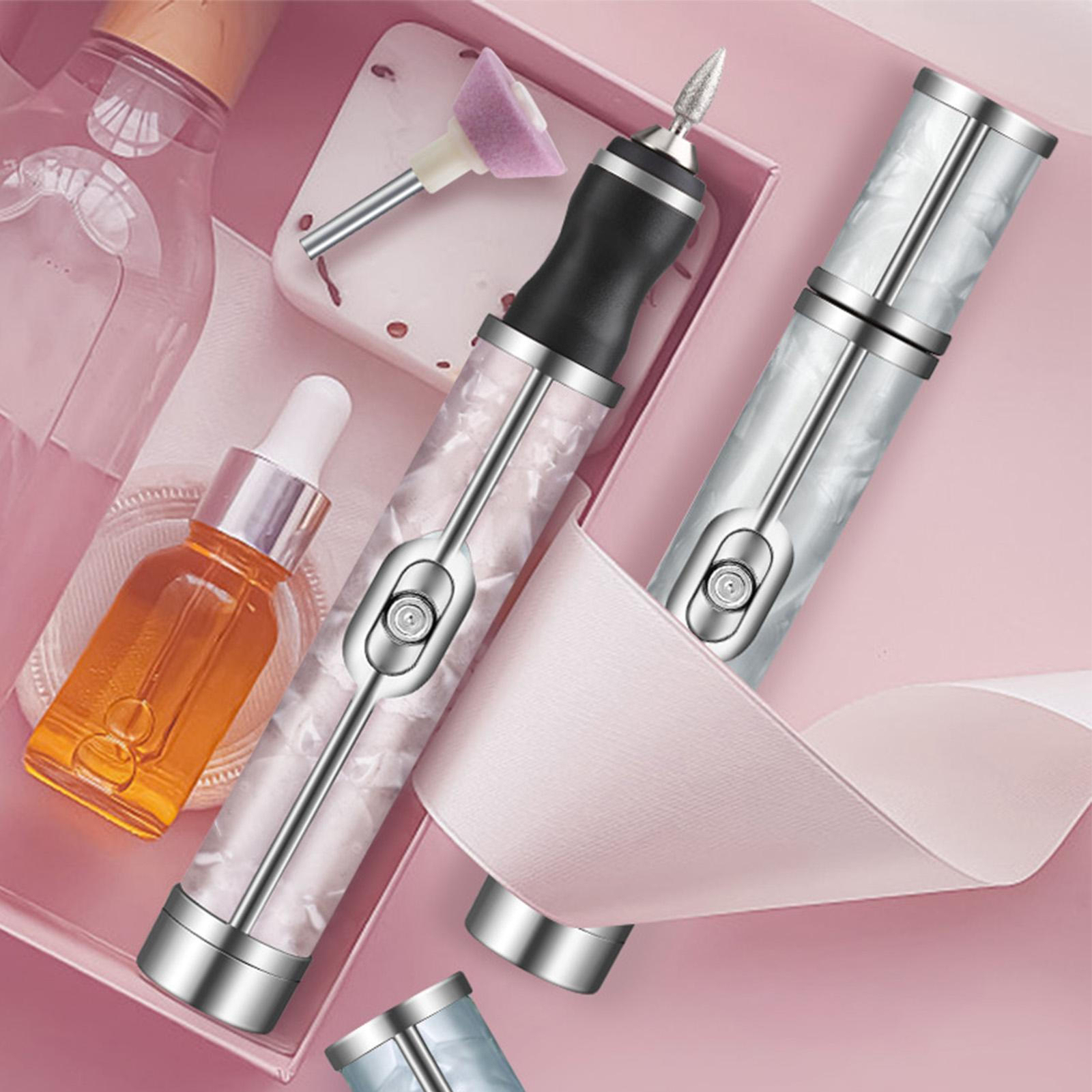 Nail Grinder for Human Toenail Sander for Thick Nails Cordless 4 Speeds ...