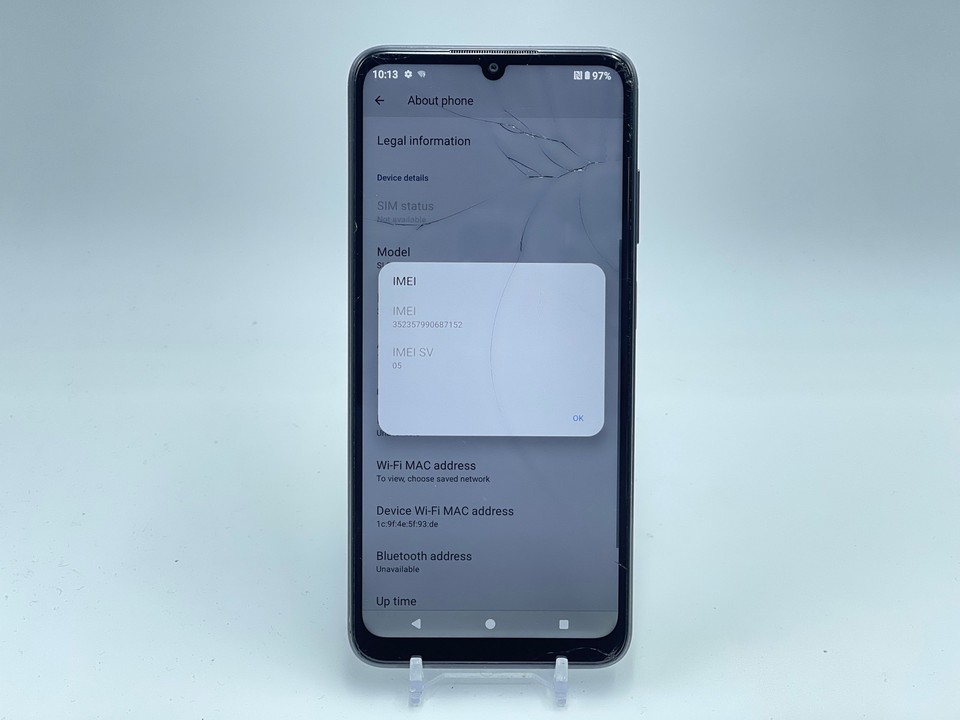 Coosea Verge 64GB SL219A (AT&T) Blue CrkGls, BdLCD (E-0059) | eBay