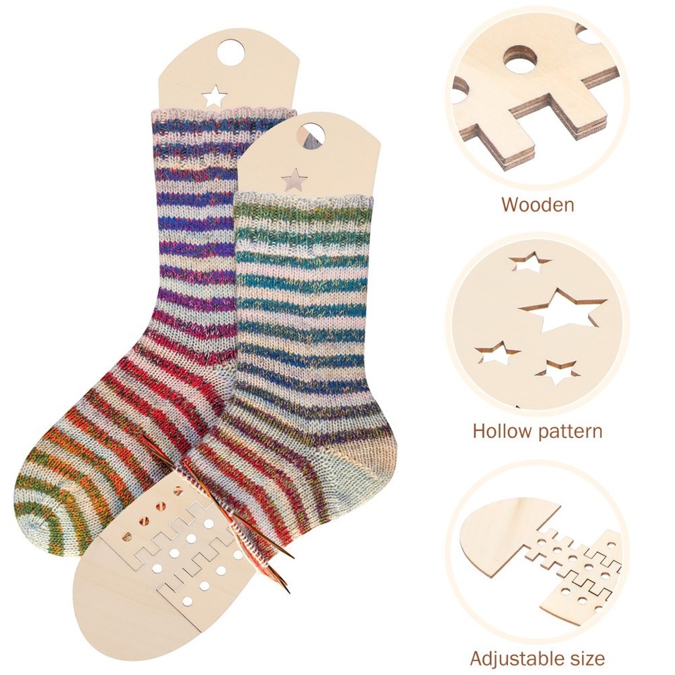 2pcs Wood Sock Stocking Display Knit Sock Sock Knitting | eBay Australia