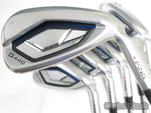 PING G440 Irons Red Dot AWT 3.0 Steel Regular Flex 5-P .. NICE | eBay