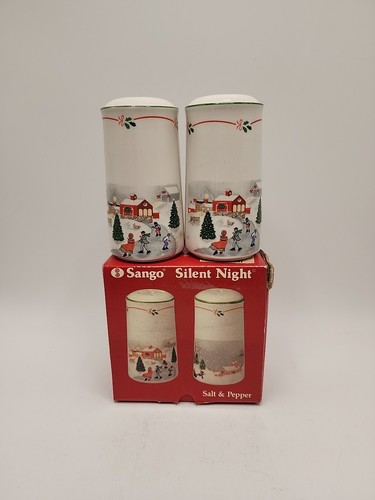 Sango "Silent Night" 4 Inch Salt & Pepper | eBay