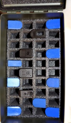 Precut Foam fits FAT 50cal .50 50 cal caliber Ammo Can fits 40 double ...