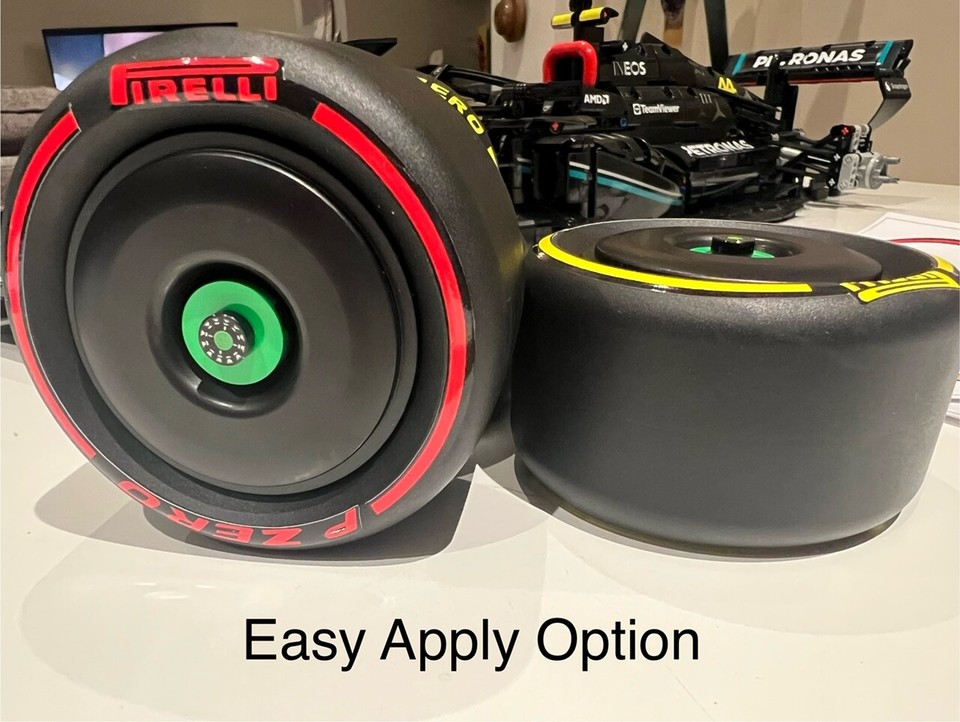 42171 Lego Mercedes AMG F1 W14 Pirelli tyre sticker Set. High Quality ...