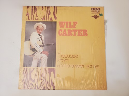 Wilf Carter - A Message from Home Sweet Home (Vinyl Record LP) | eBay