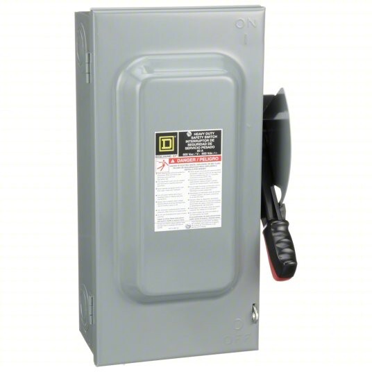 H362DS SQUARE D 60AMP 600V 3POLE SAFETY SWITCH NEW | eBay