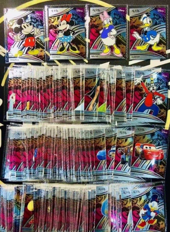 2025 Kakawow AURA Disney Base Full Set 1-144 #AD-B Mickey Mouse Minnie ...