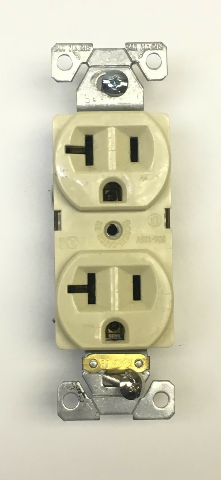 Eagle Maintenance Supply 20A 125V Duplex Outlet Receptacle | eBay