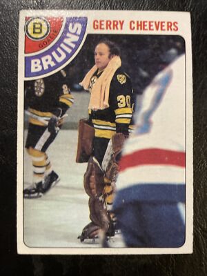 1978-79 Topps Hockey #140 GERRY CHEEVERS Boston Bruins Hockey HOF Card ...