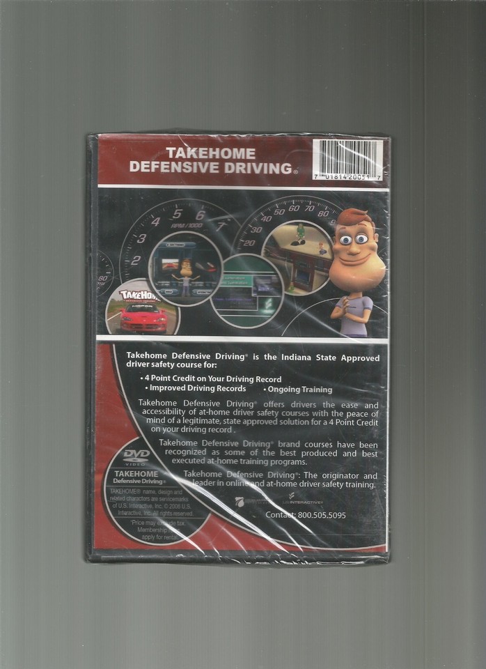 Take Home: Indiana State Approved Defensive Driving [NEW], DVD | eBay