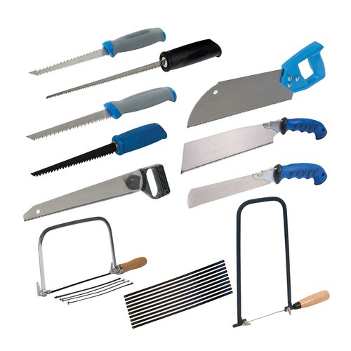 Woodworking Pad Drywall Double Sided Hand Saw Soft-Grip Handle Tool Set ...