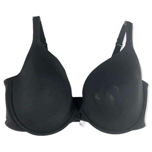 Cacique 46DD Bra Black Plunge Underwire Support Plus Size Lane Bryant ...