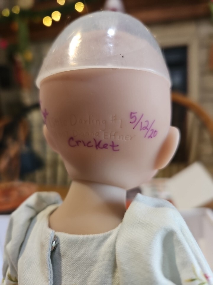 Dianna Effner 13" Studio Little Darling #1 Cricket Doll by Artist Geri ...