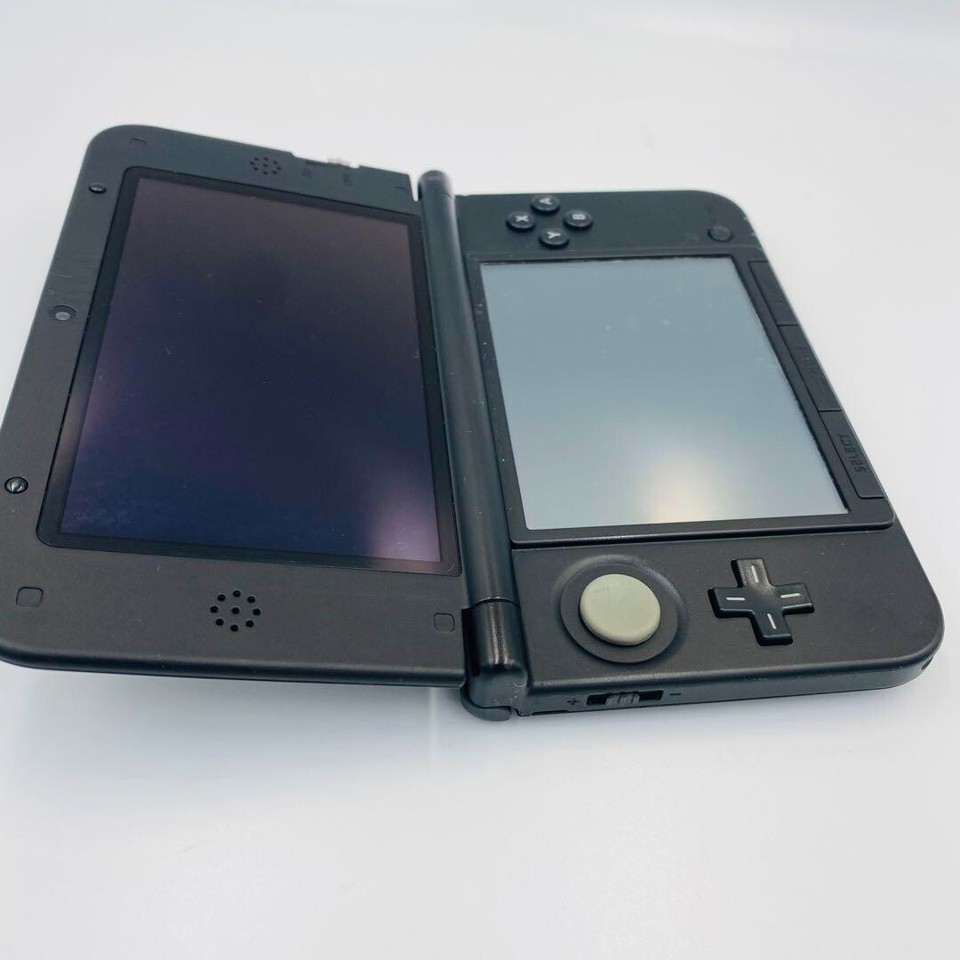 Nintendo 3DS LL XL Console Metallic Black w/touch pen Japan 3ds ...