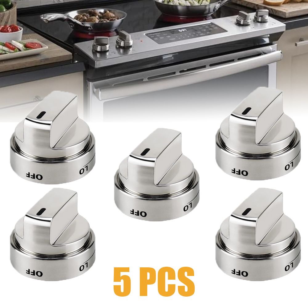 5 Pack AEZ73453509 Gas Stove/Oven/Range Knobs Compatible with LG ...