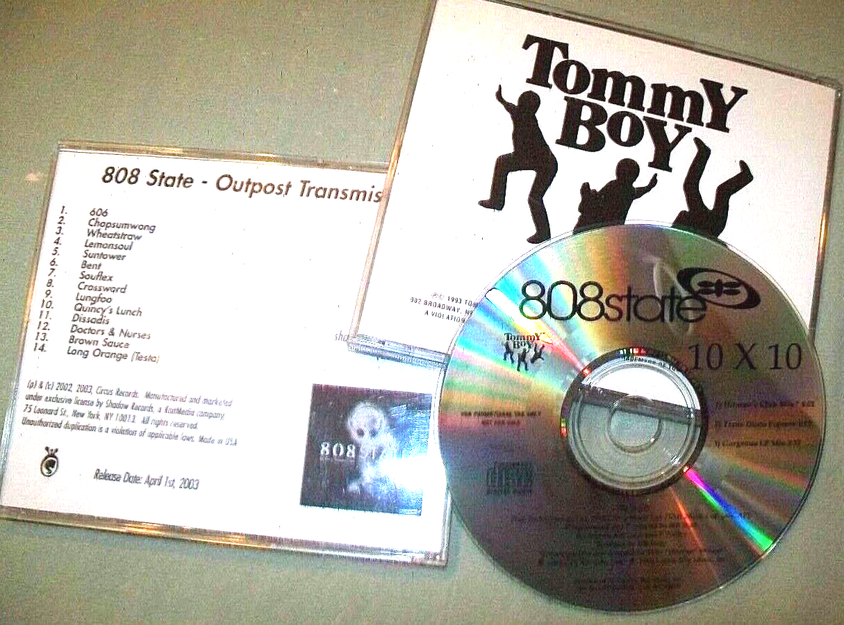 808 State **PROMO CD LOT** Outpost Transmission -- 10 x 10 | eBay