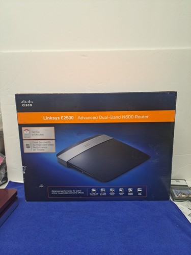 Cisco Linksys E2500 Wireless N Dual Band 4-Port Router ~ FREE Shipping ...