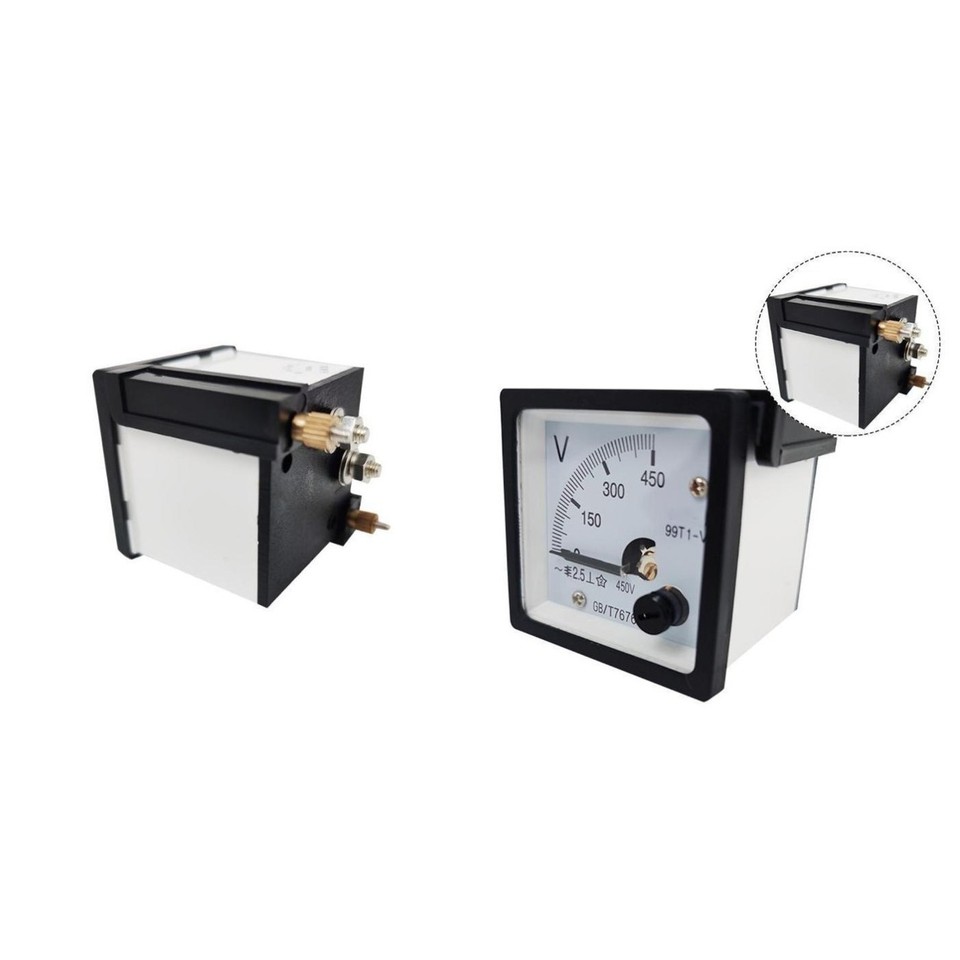 Analog Panel Ammeter For Electrical Control Devices 99T1-A AC250V/300V ...