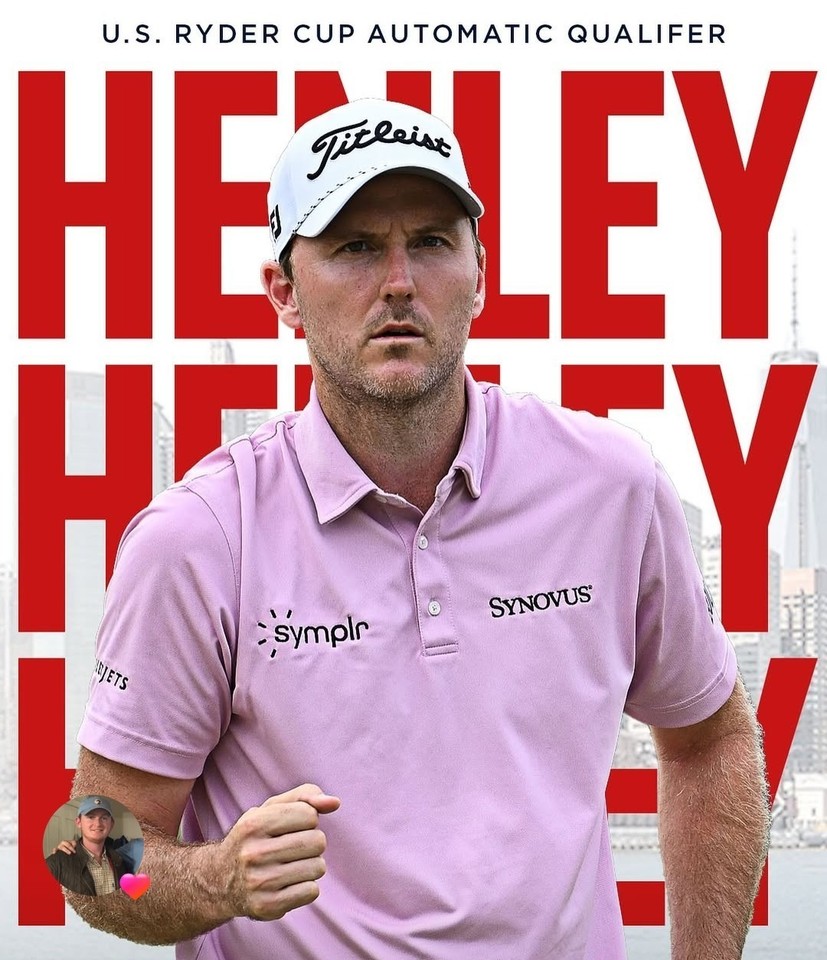Tour Issue PGA Dunning Golf Polo Shirt Sz M Russell Henley NetJets NWOT ...