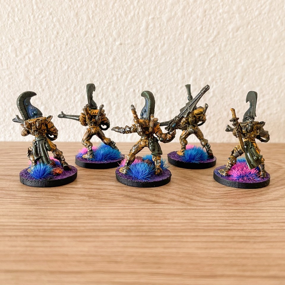 Warhammer 40k Aeldari - Painted Eldar Craftworlds Army - (250) | eBay