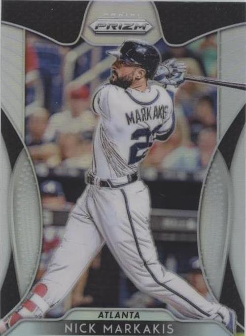 2019 Panini Prizm - Tier II Nick Markakis #177 Silver Prizm for sale ...