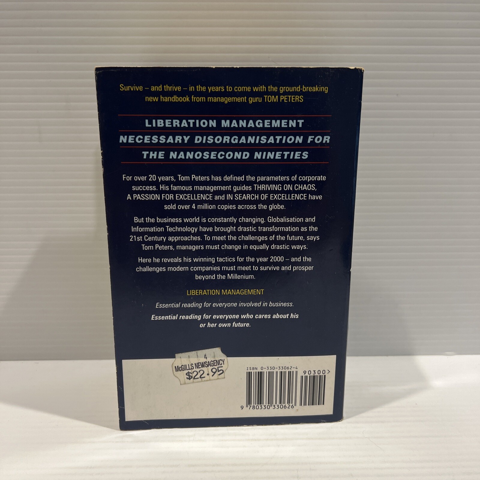 Liberation Management - Tom Peters #Z127 | eBay