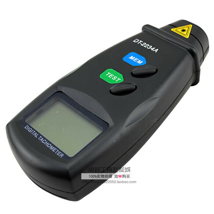 1PCS DT2234A photoelectric tachometer laser speedometer non-contact | eBay