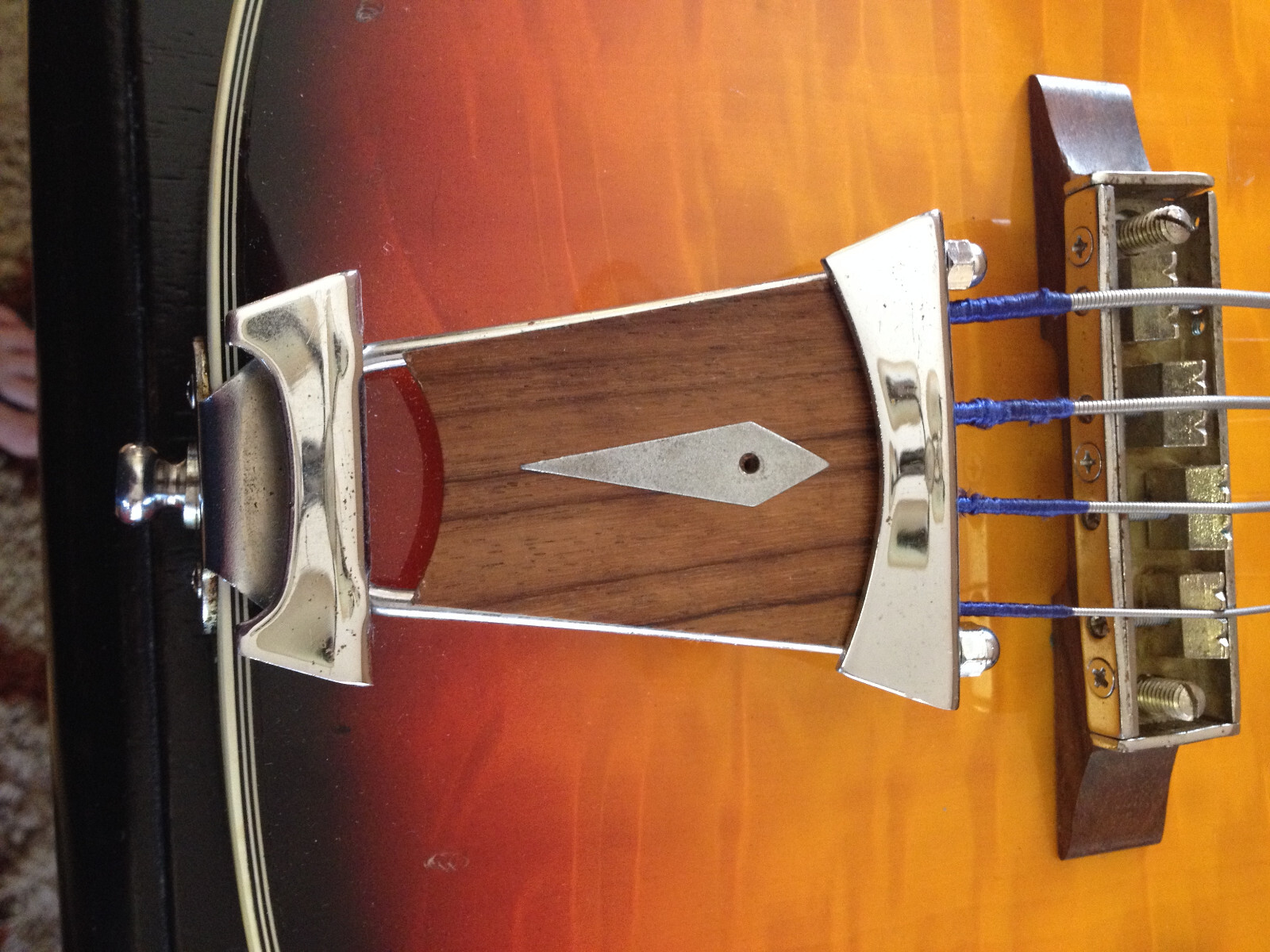 Univox Coiley Hollow Body Bass | eBay