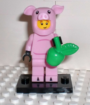 Lego Piggy Suit Guy Minifigure - Series 12 - New | eBay