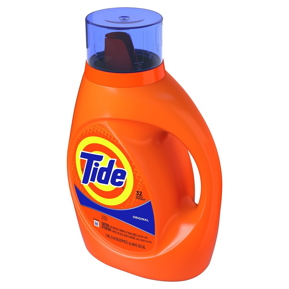 Tide Liquid Laundry Detergent, Original, 32 Loads, 46 Fl Oz | eBay