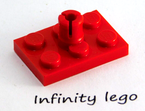 4 LEGO Vintage Red Plate 2 x 3 with Pin Up Helicopter Rotor Holder (4 ...