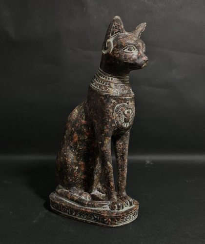 Rare Ancient Egyptian Antiquities Statue Egyptian Goddess Bastet Cat ...