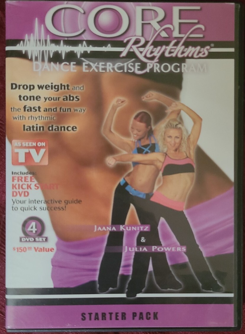 Core Rhythms Dance Exercise Program: Starter Pack DVD 4-Disc Set USED Good Cond. 850621001074| eBay