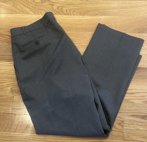 Vintage 70s 80s Levi’s Flat Front Action Slacks Brown Gray Pleated Size ...